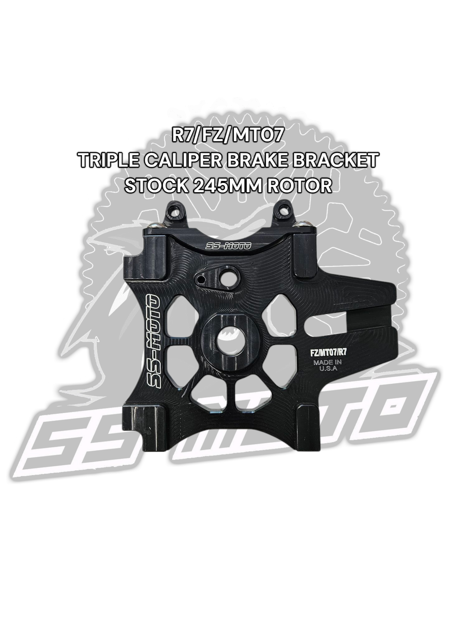 R7/FZ/MT07 BRAKE KIT Stock Rotor(245mm) – Suspect Stunt Parts